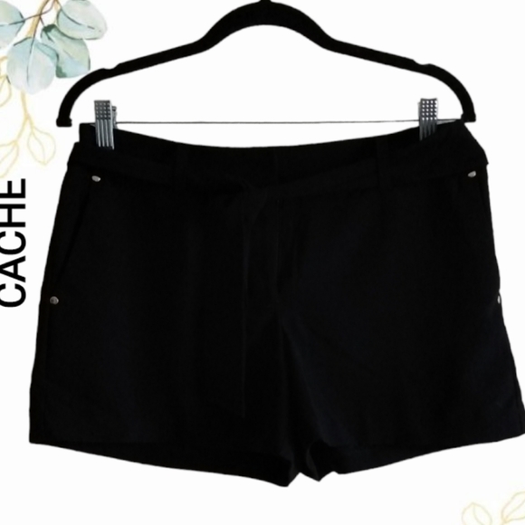 Cache | Shorts | Cach Black Shorts | Poshmark